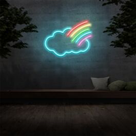 Cloud Rainbow LED Neon Sign