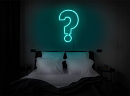 Question Mark LED Neon Sign
