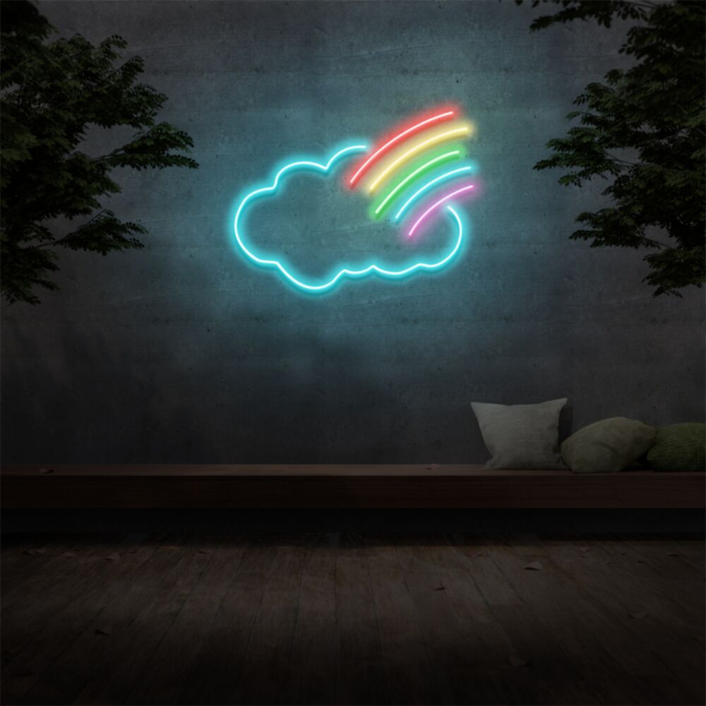 Cloud Rainbow LED Neon Sign