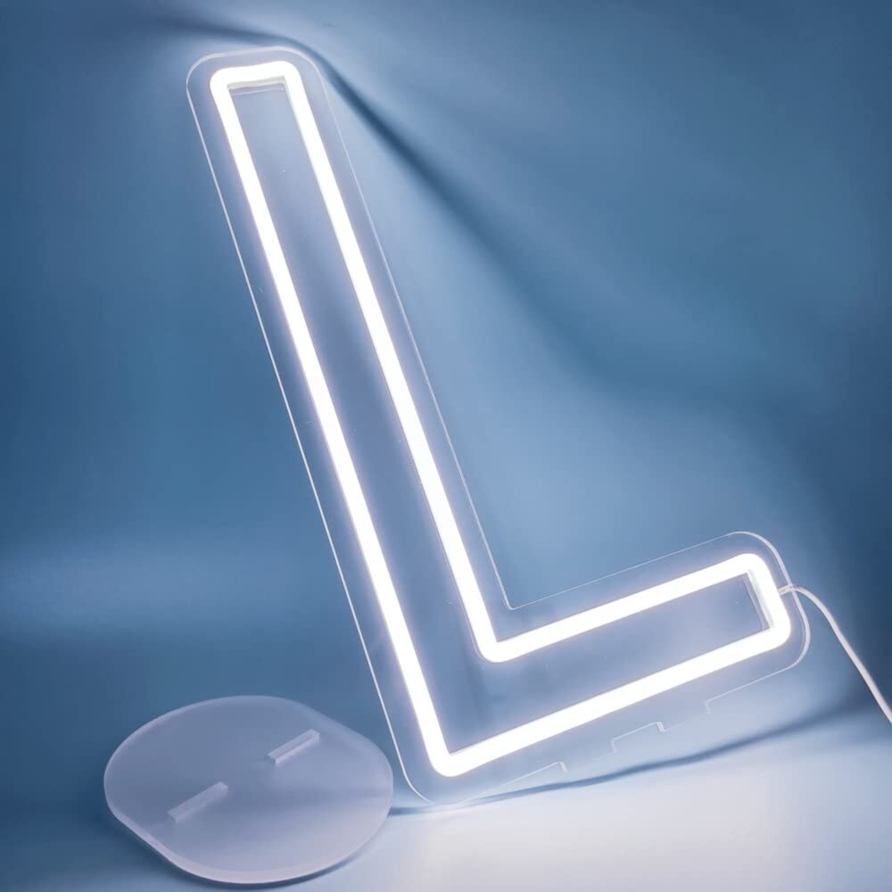 Customized LED Neon Light Letter L Birthday LED Neon Sign