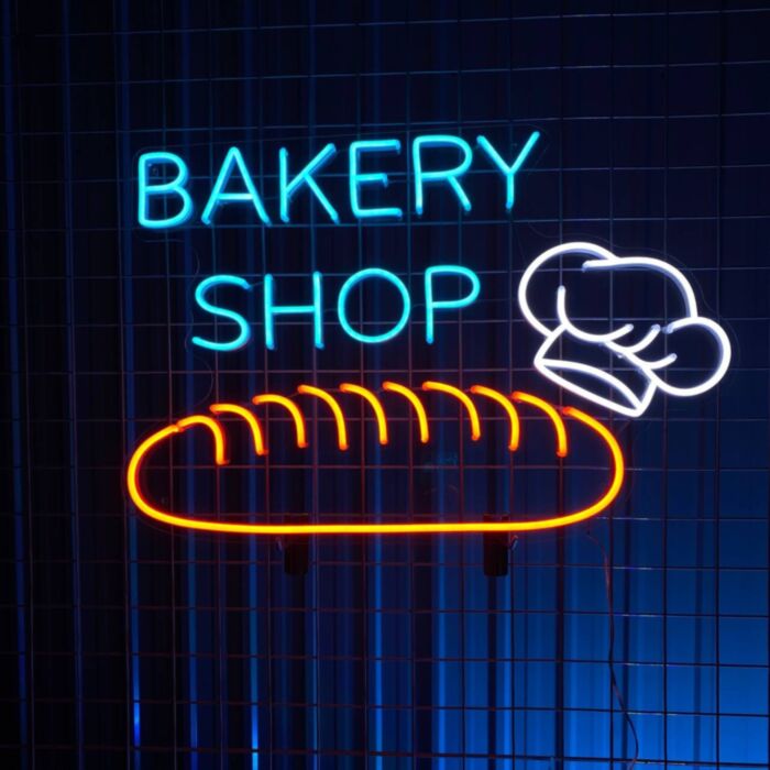 Bakery Shop Open Led Neon Sign Bakery Open Bread Led Sign Custom