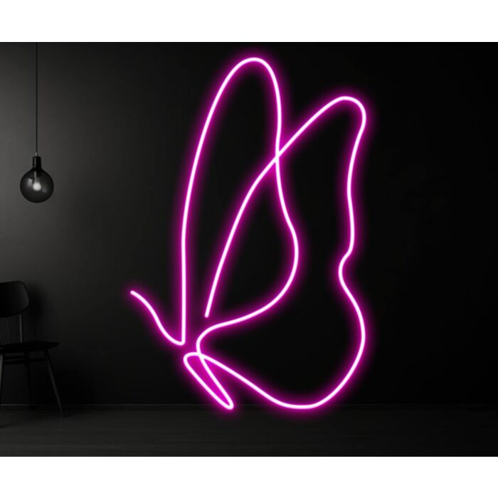 Butterfly Led Sign Neon Light Restaurant Decor Bar Club Decor