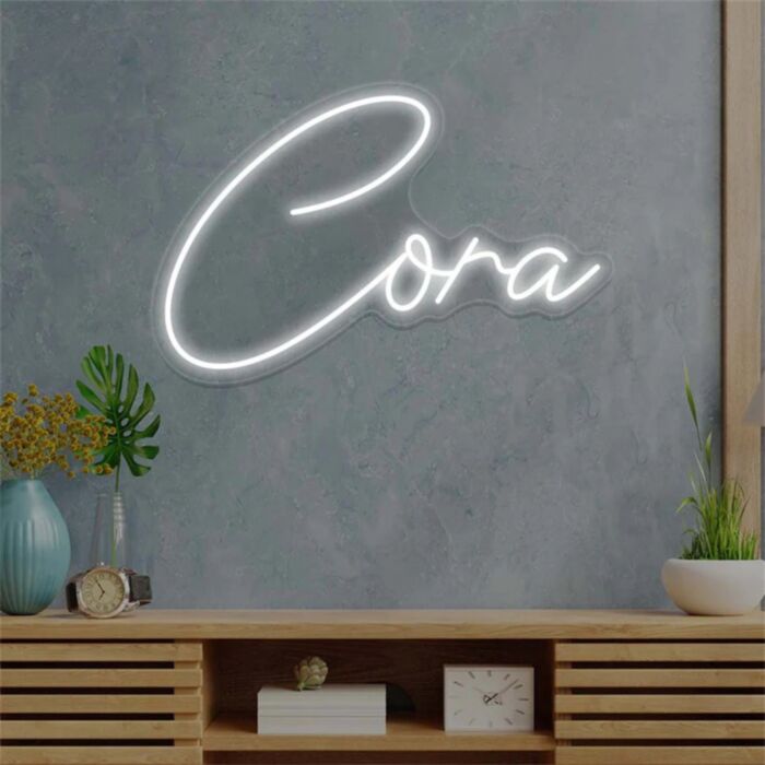Cora Name LED Neon Sign