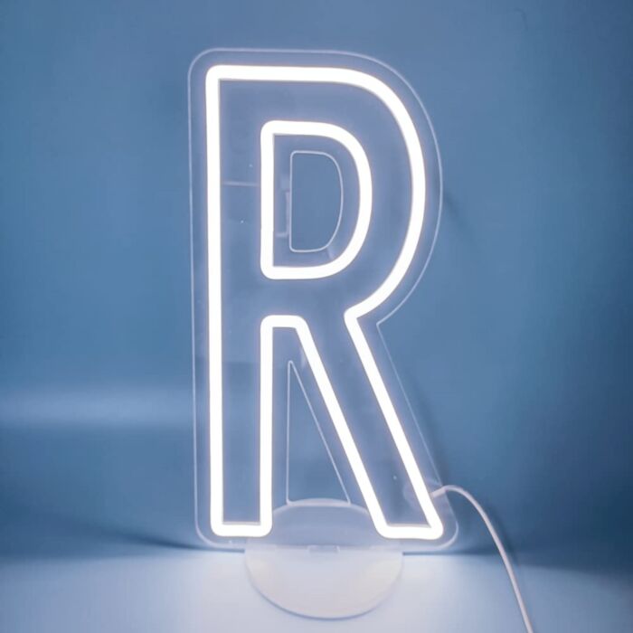 Customized LED Neon Light Letter R LED Neon Sign