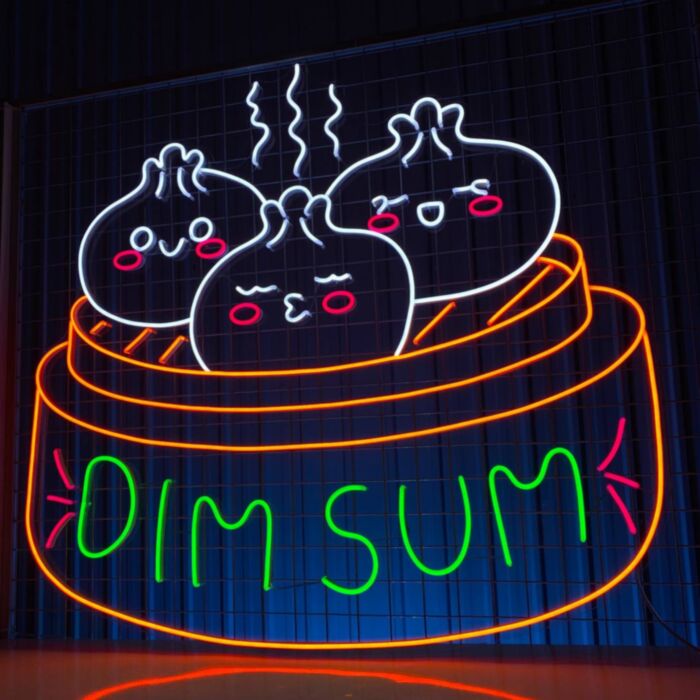 Dimsum Dumpling Led Neon Sign Dimsum Neon Led Sign
