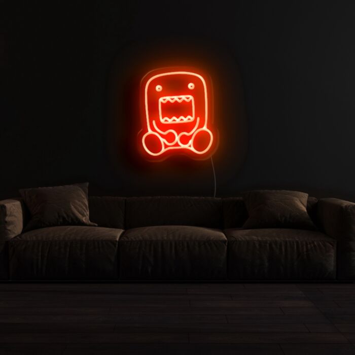 Domo Kun Neon Sign