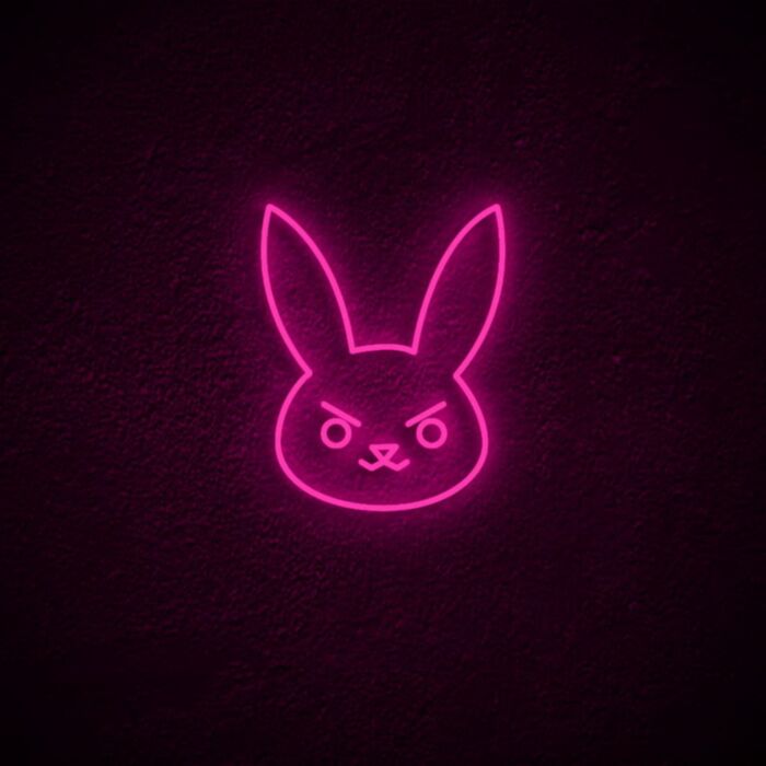 Dva Bunny Neon Sign