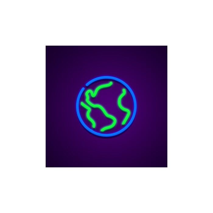 Earth Neon Sign