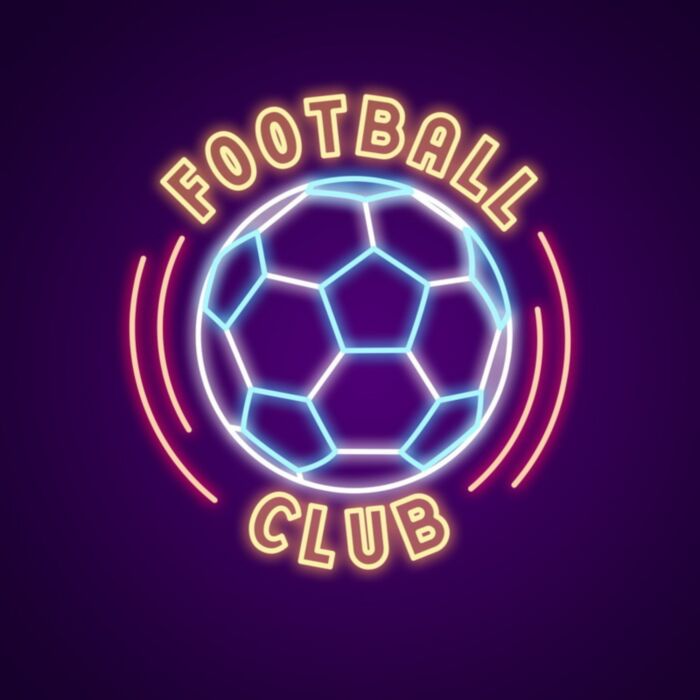 Football Club Neon Sign