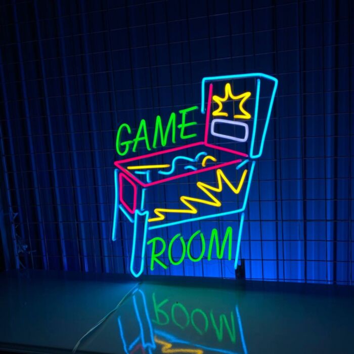 Game Room Led Neon Sign Arcade Bar Hanging Led Neon Sign Light Man Cave ...