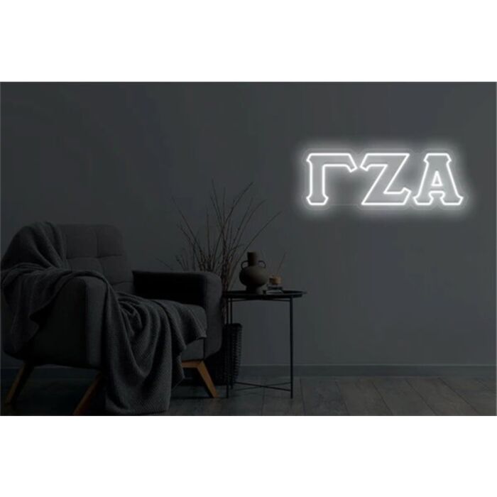 Gamma Zeta Alpha LED Neon Sign