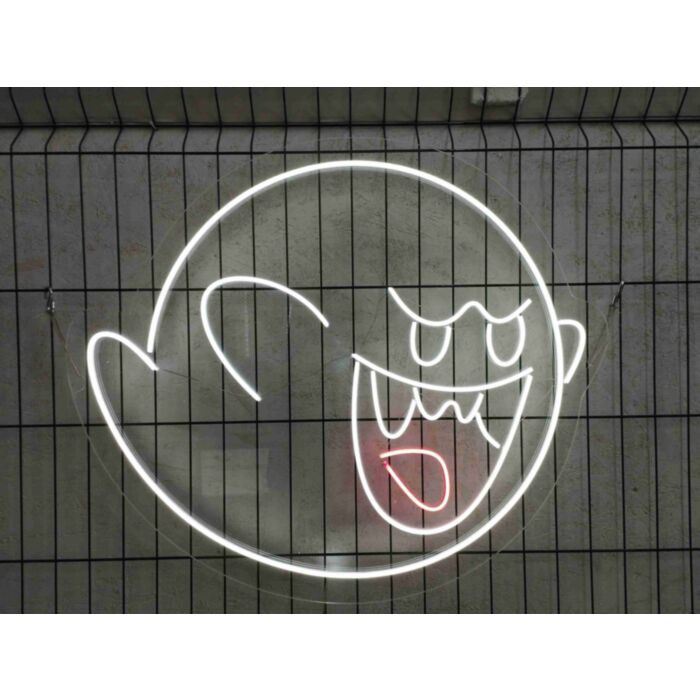 Ghost neon sign Ghost light up decor wall art Anime neon sign
