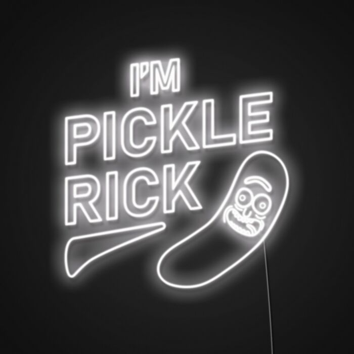Im Pickle Rick Neon Sign