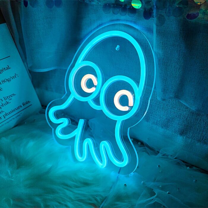 Octopus Cute Neon Sign