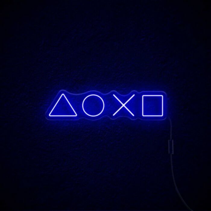 Playstation Neon Sign