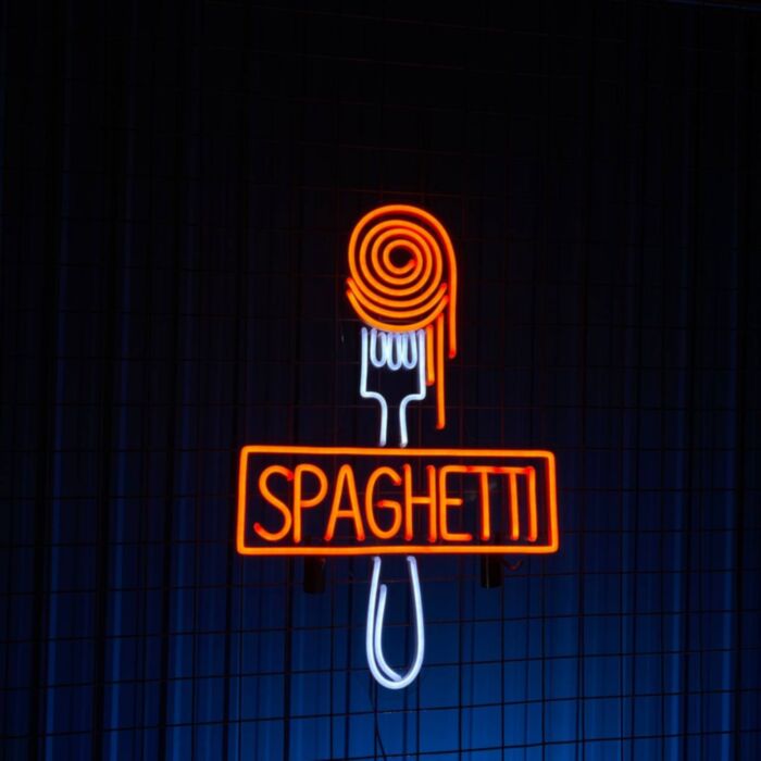 Spaghetti Logo Restaurant Led Neon Sign Spaghetti Neon Led Sign ...