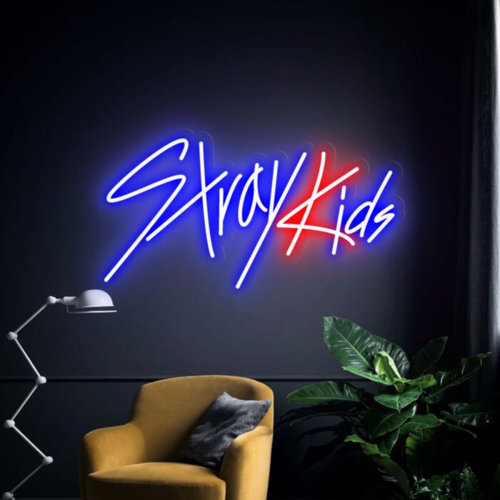 Stray Kids Led Neon Sign K-Pop Room Wall Decor