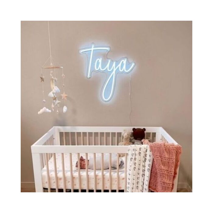 Taya Neon Name Signs Kids Room Wall Decor MJ10238