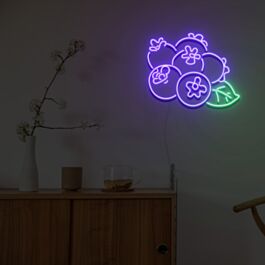 Blueberry Neon Sign Fashion Custom Neon Sign Lights Night Lamp Led Neon ...