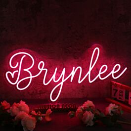 Brynlee Red Neon Sign
