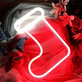 Christmas Stocking LED Neon Sign