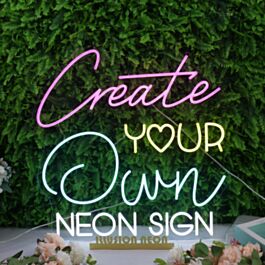 Create Your Own Neon Sign LED Neon Sign