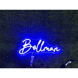 Custom Name Sign Bollman LED Neon Sign