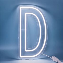 Customized LED Neon Light Letter D LED Neon Sign