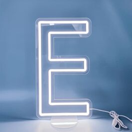 Customized LED Neon Light Letter E LED Neon Sign