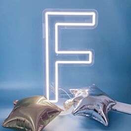 Customized LED Neon Light Letter F LED Neon Sign