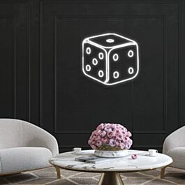 Dice Neon Sign