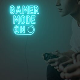 Gamer Mode On Neon Sign Custom Neon Sign Lights Night Lamp Led Neon ...
