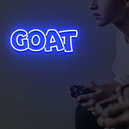 GOAT Neon Sign Custom Neon Sign Lights Night Lamp Led Neon Sign Light ...