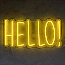 Hello LED LED Neon Sign