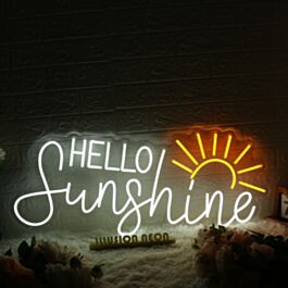 Hello Sunshine Custom LED Neon Sign
