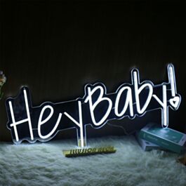 Hey Baby Neon Sign