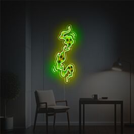 Horrifying Ghost Face LED Neon Acrylic Artwork