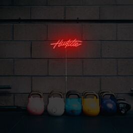 Hustle Neon Sign