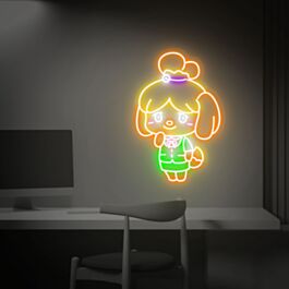 Isabelle Decor Led Neon Sign Bedroom Gift For Kids Neon Wall Art