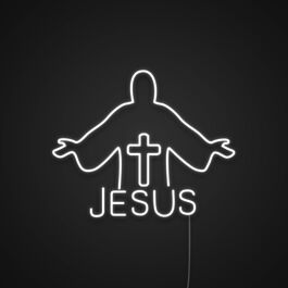 Jesus Neon Sign