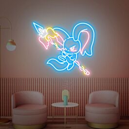Juggling Elfilin Led Sign Cute Elfilin Wall Decor Japanese Neon ...