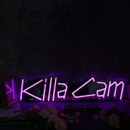 Killa Cam Pink Neon Sign
