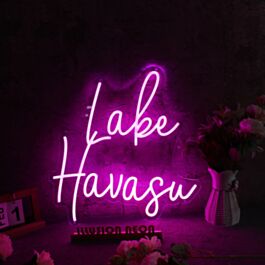 Lake Havasu Pink Neon Sign