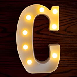 Steel Marquee Letter C Font Sign Led High-End Custom Zinc Metal Marquee ...
