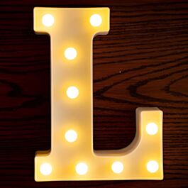 Steel Marquee Letter L Font Sign Led High-End Custom Zinc Metal Marquee ...