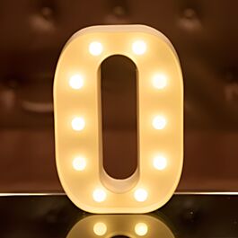 Steel Marquee Letter O Font Sign Warm White Led High-End Custom Zinc ...