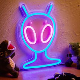 LED Alien Neon Sign