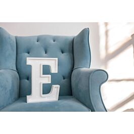 Steel Marquee Letter E Alphabet White Home Decor High-End Custom Zinc ...