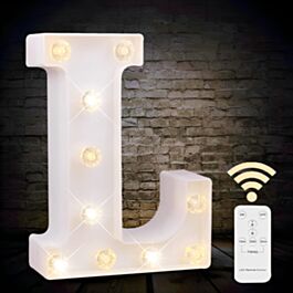 Steel Marquee Letter L Alphabet Modern Font Home Decor High-End Custom ...