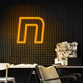Letter N Neon Sign